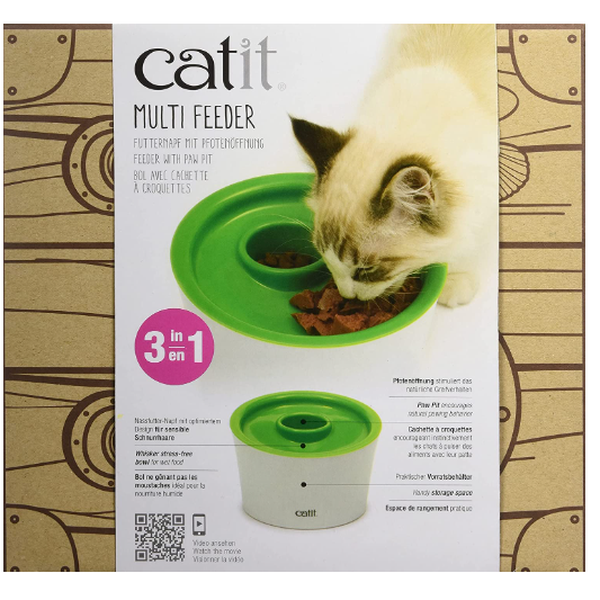 Comedouro Catit Multi Feeder Branco