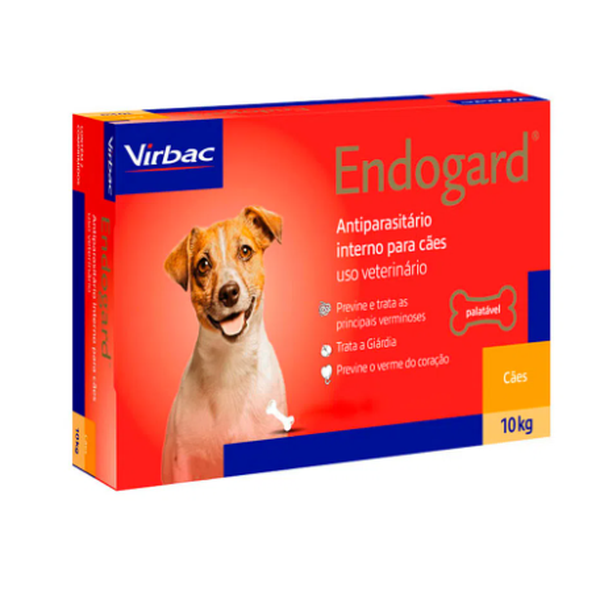 Vermífugo Endogard Cães até 10kg
